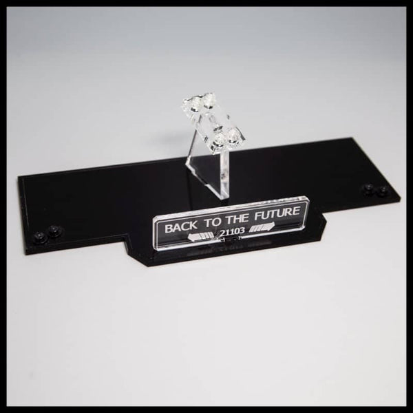 Acrylic Display Stand For The LEGO Delorean Back To The Future Model ...