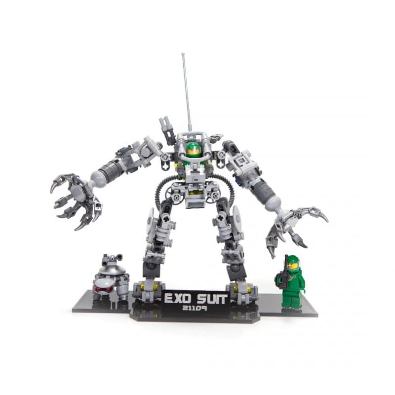 Exo Suit Acrylic Display Stand – Laser Frame