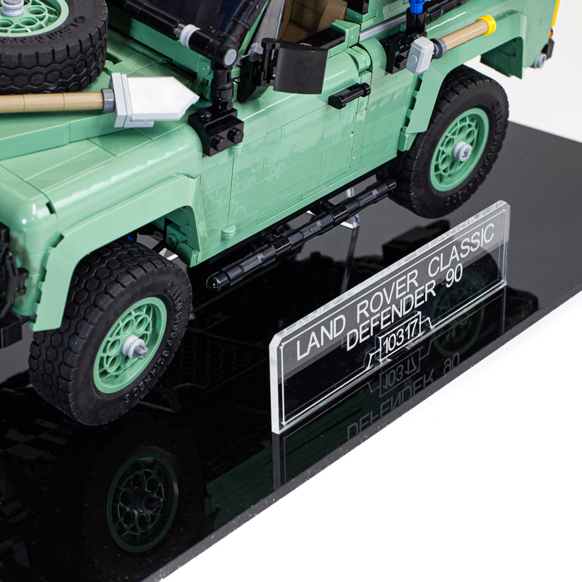 Premium Acrylic Display Case for the LEGO Land Rover Classic Defender ...