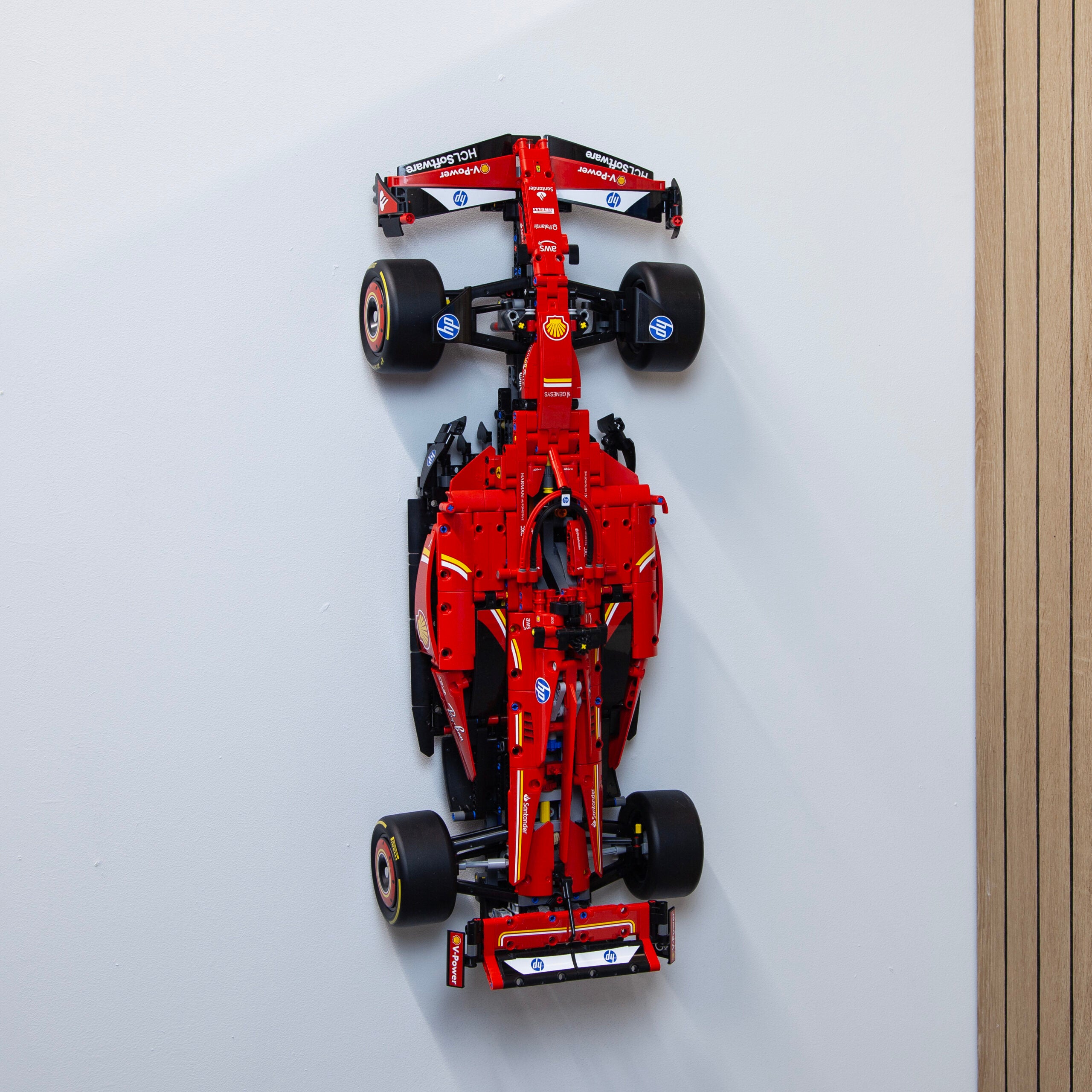 Wall mounted car stand For LEGO Technic™ Ferrari SF-24 F1 Car 42207 ...