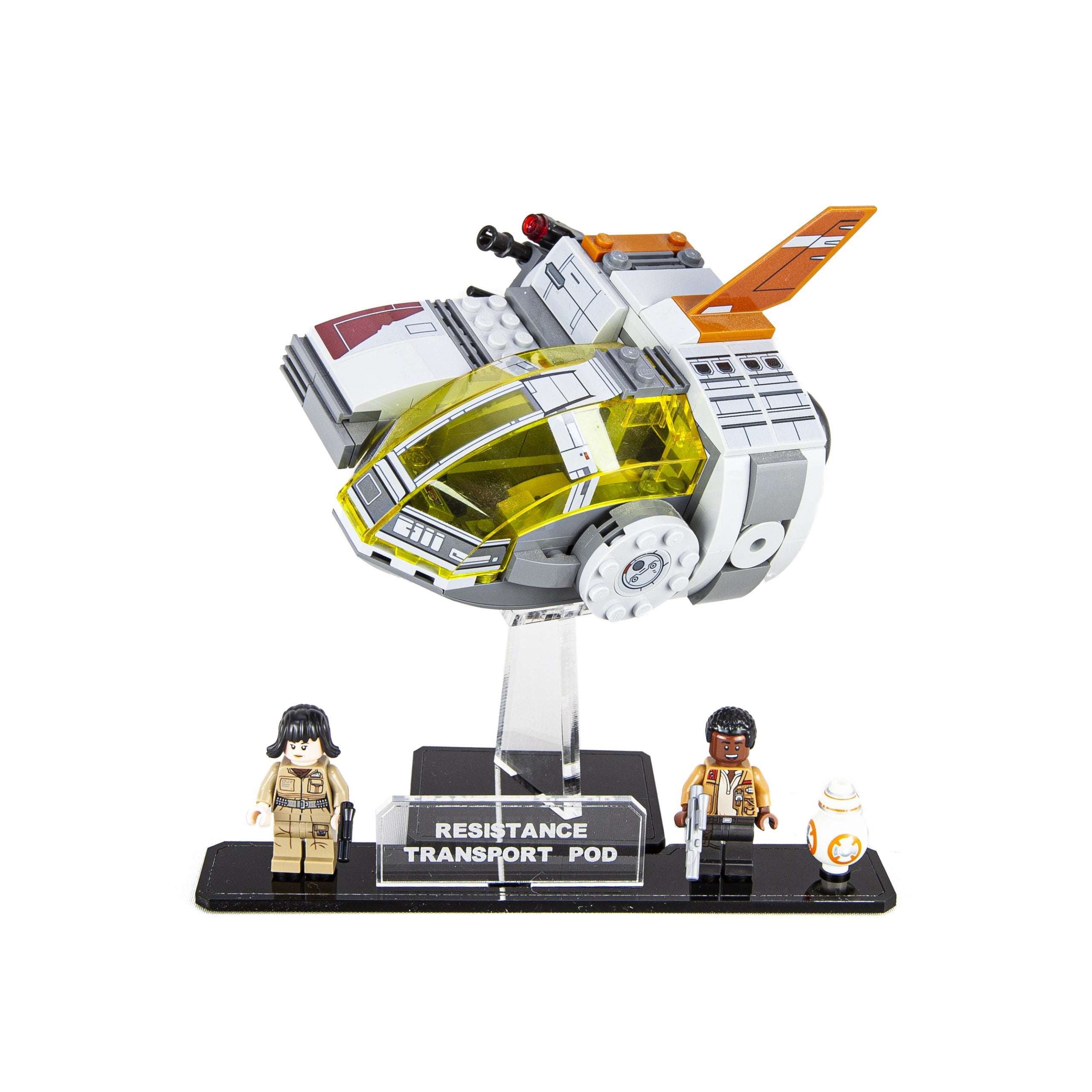 Acrylic Display Stand for LEGO Star Wars Resistance Transport Pod™ 751 ...