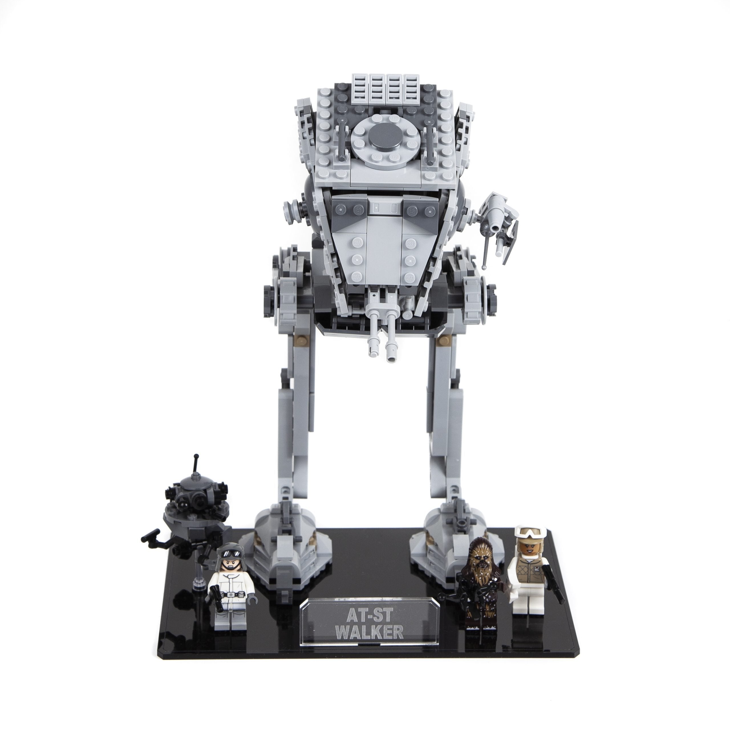 Acrylic Display Stand for LEGO AT-ST™ Walker 75322 – Laser Frame
