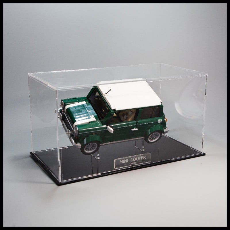 Mini Cooper Acrylic Display Case With Internal Sand For The LEGO Model ...