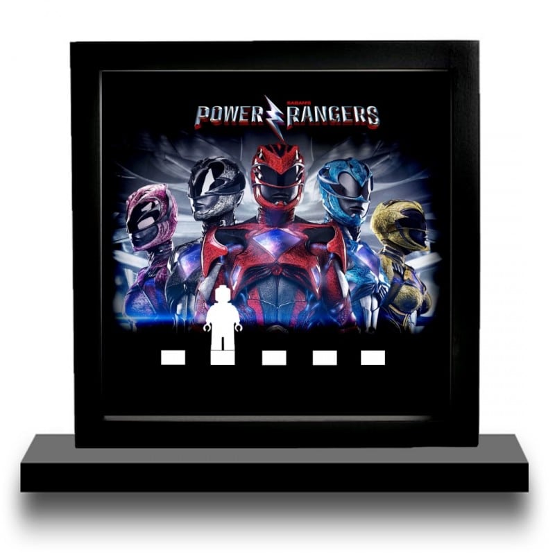 Power Rangers Minifigures Display – Laser Frame