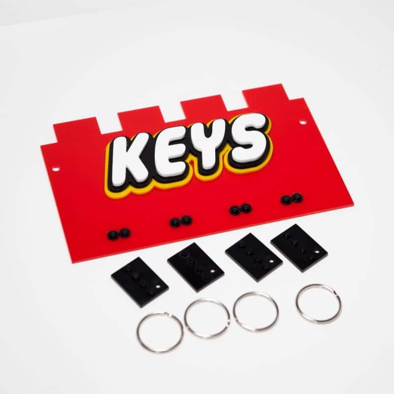Acrylic Key Holder – Laser Frame